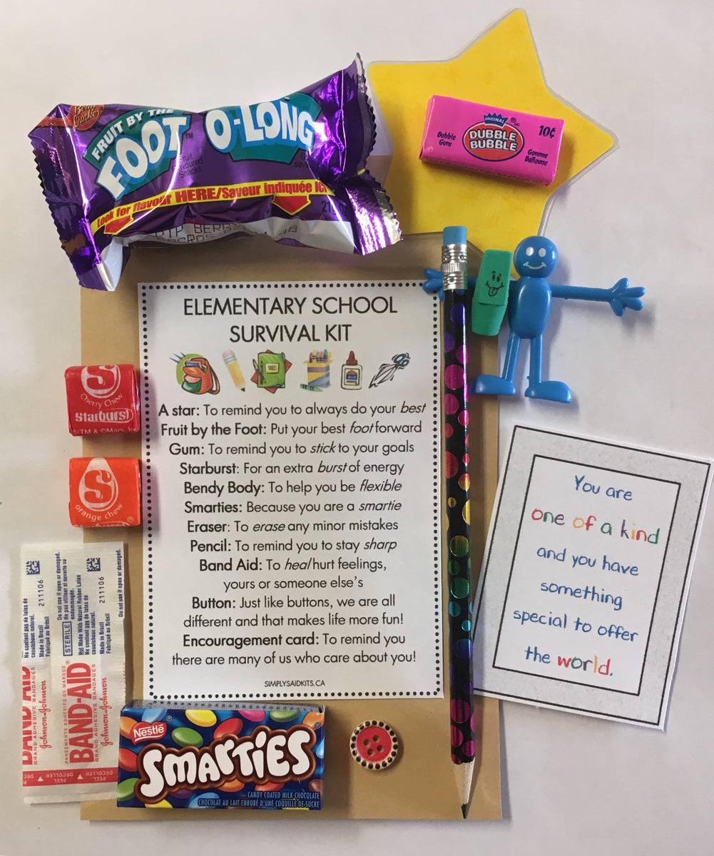 Elementary School Survival Kit – SimplySaidKits