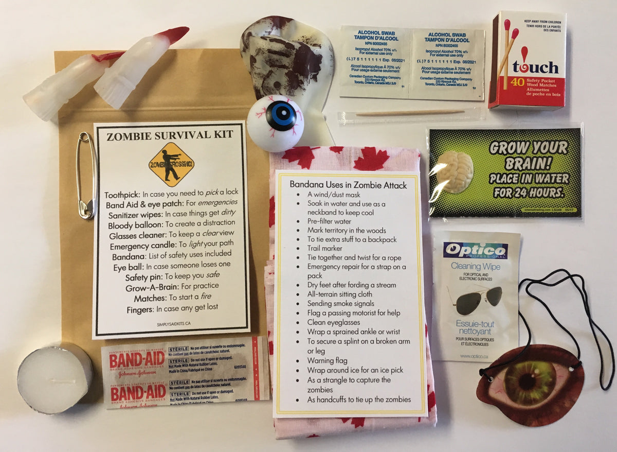 Zombie Survival Kit – SimplySaidKits
