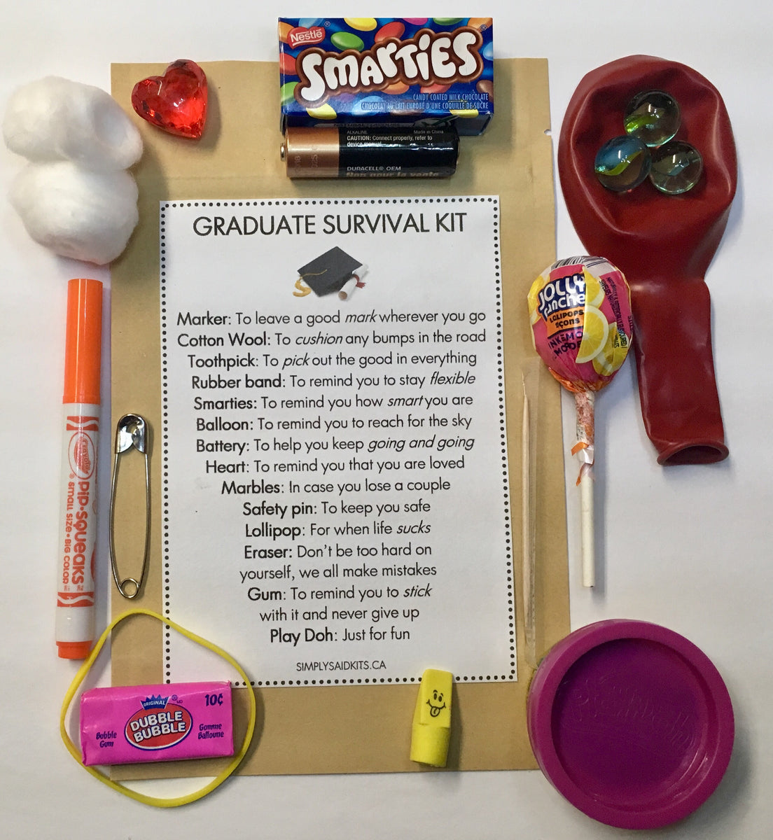 Graduate Survival Kit – SimplySaidKits