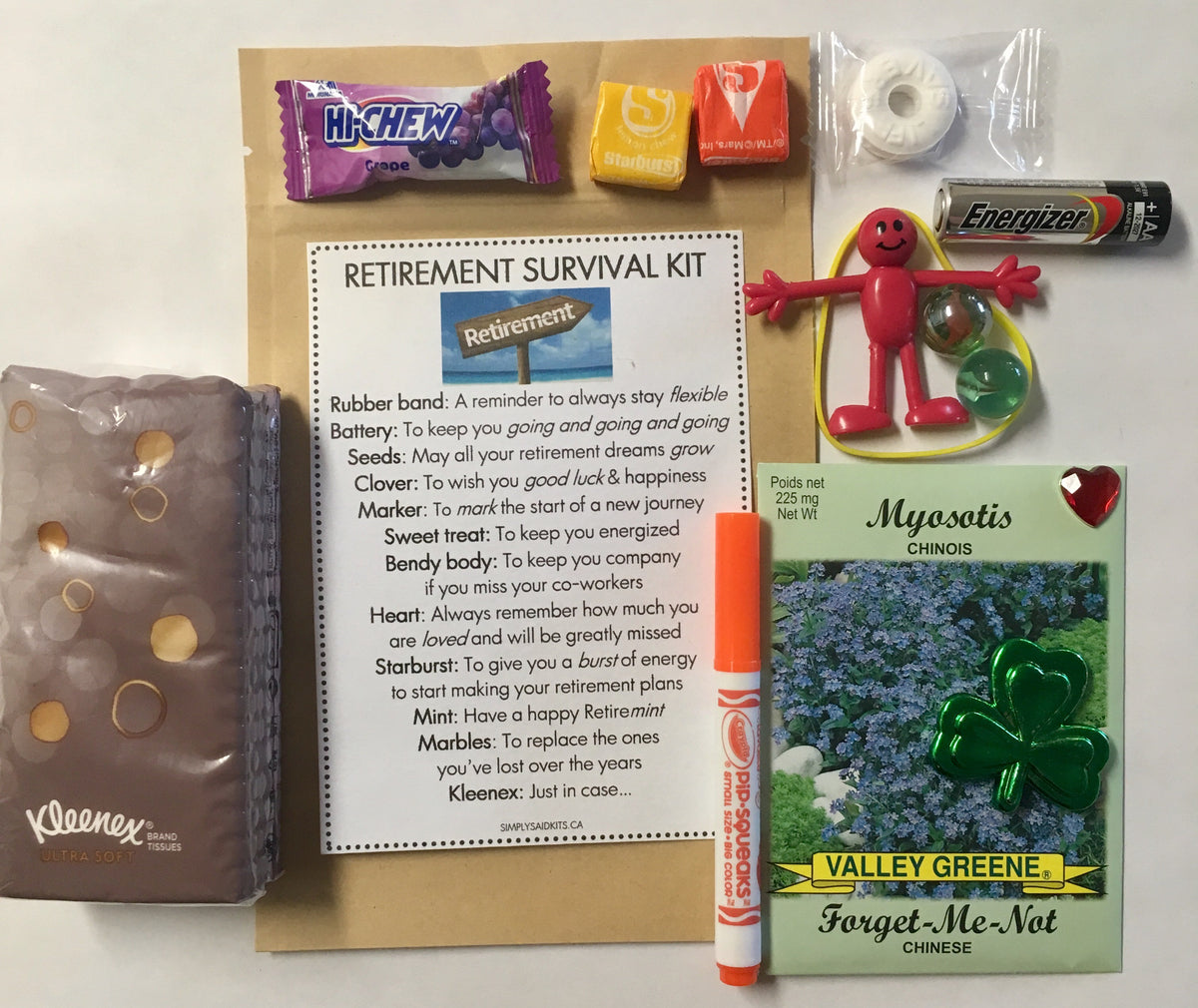 Retirement Survival Kit – SimplySaidKits