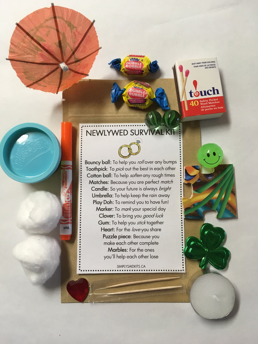 Newlywed Survival Kit – SimplySaidKits