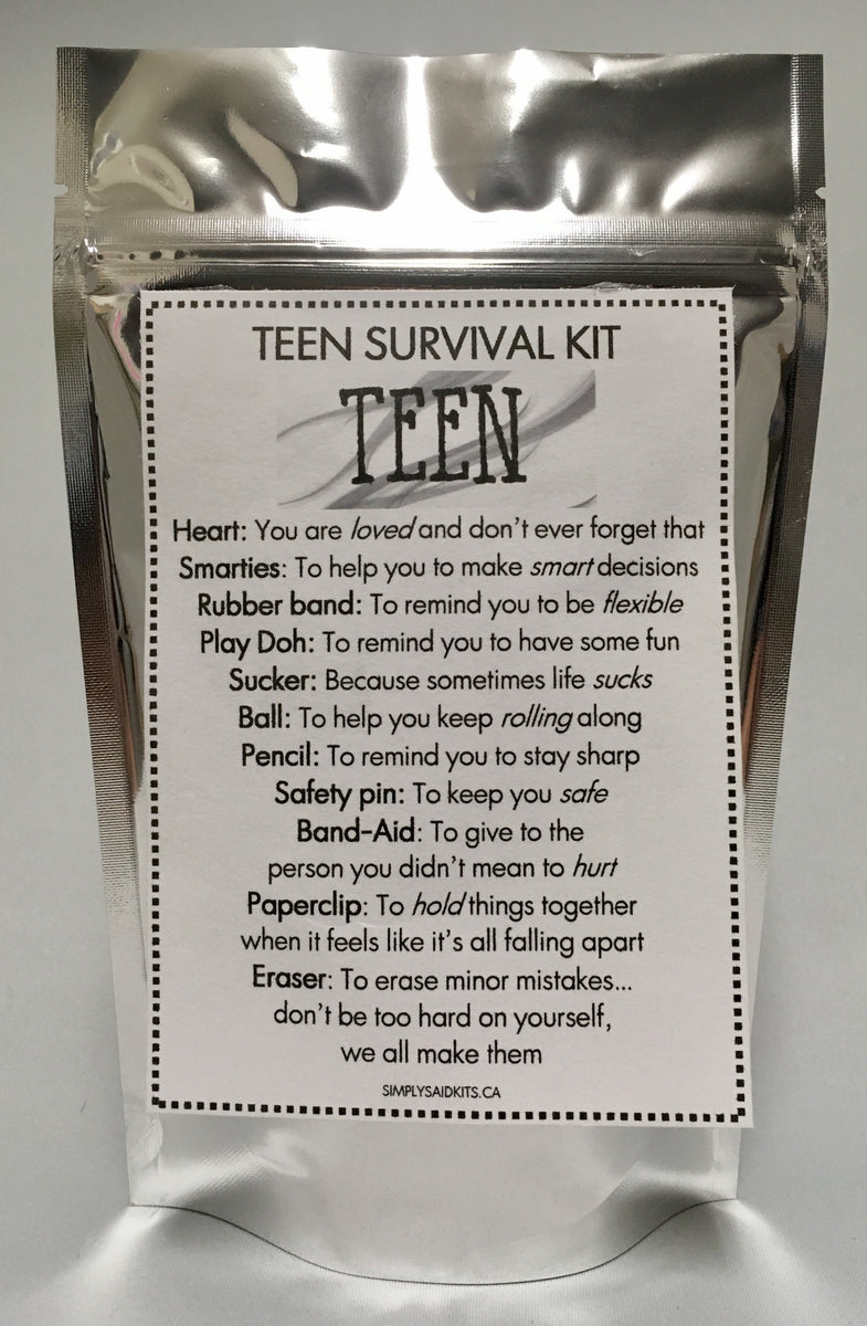 Teen's Survival Kit – SimplySaidKits