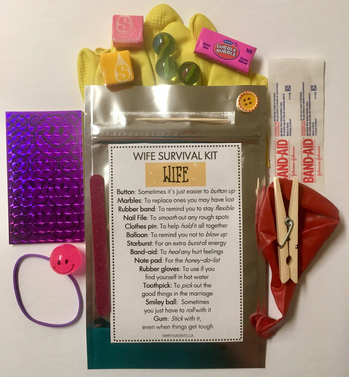 Wife Survival Kit – SimplySaidKits