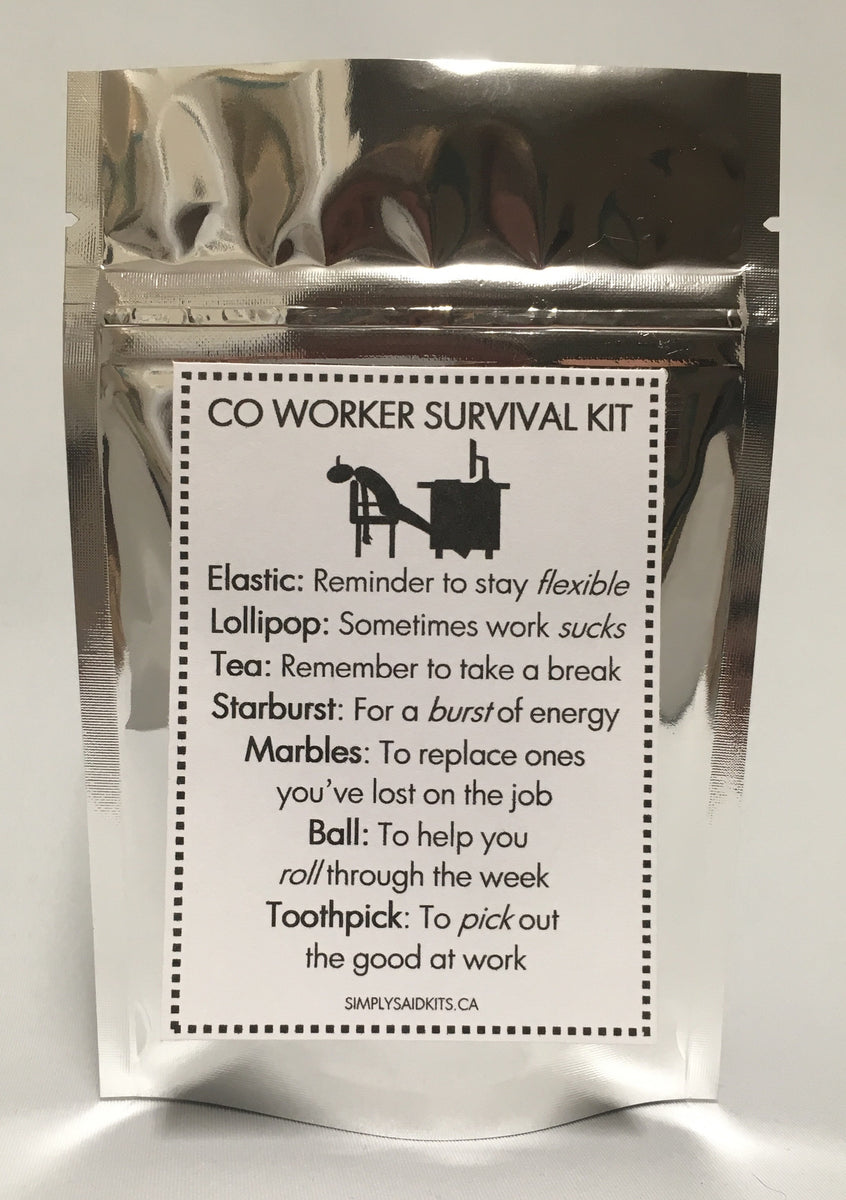 Co Worker Survival Kit – SimplySaidKits