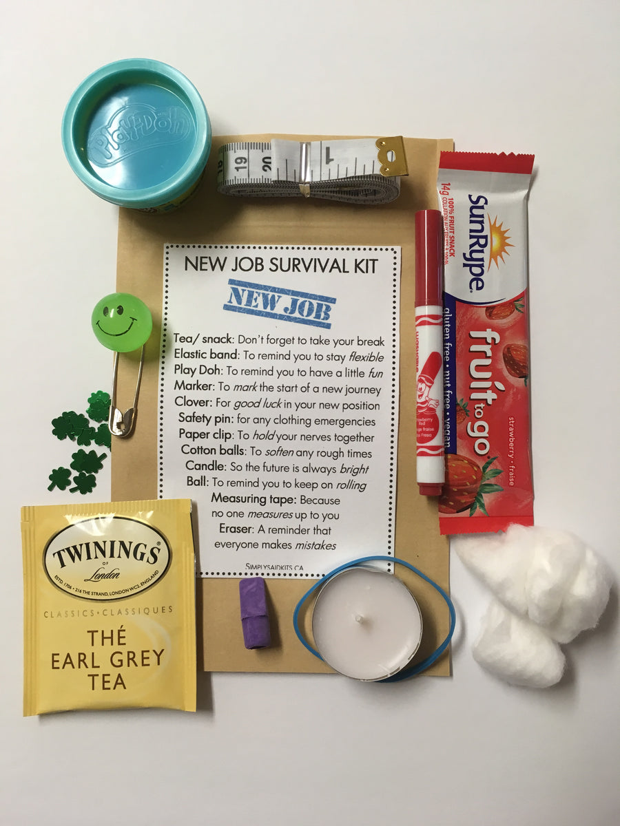 New Job Survival Kit – SimplySaidKits