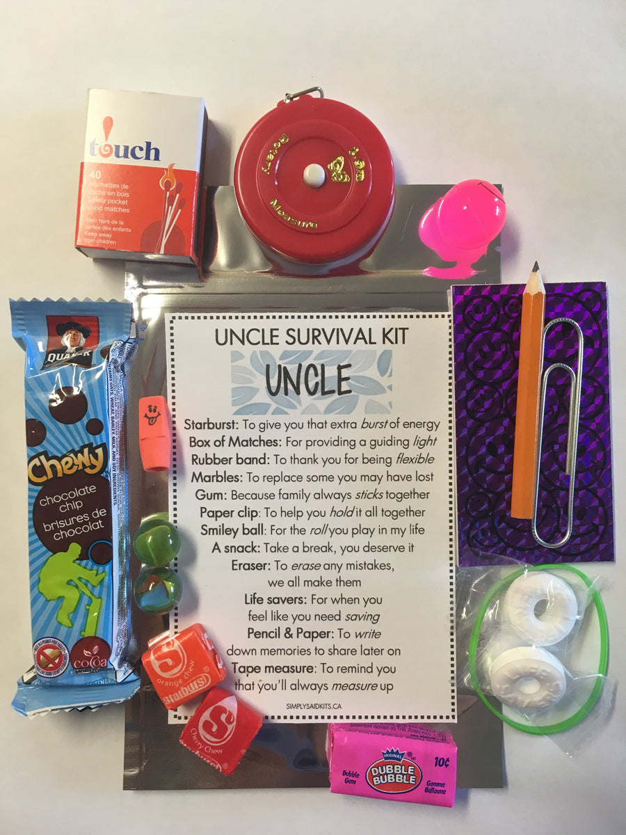 Uncle Survival Kit – SimplySaidKits
