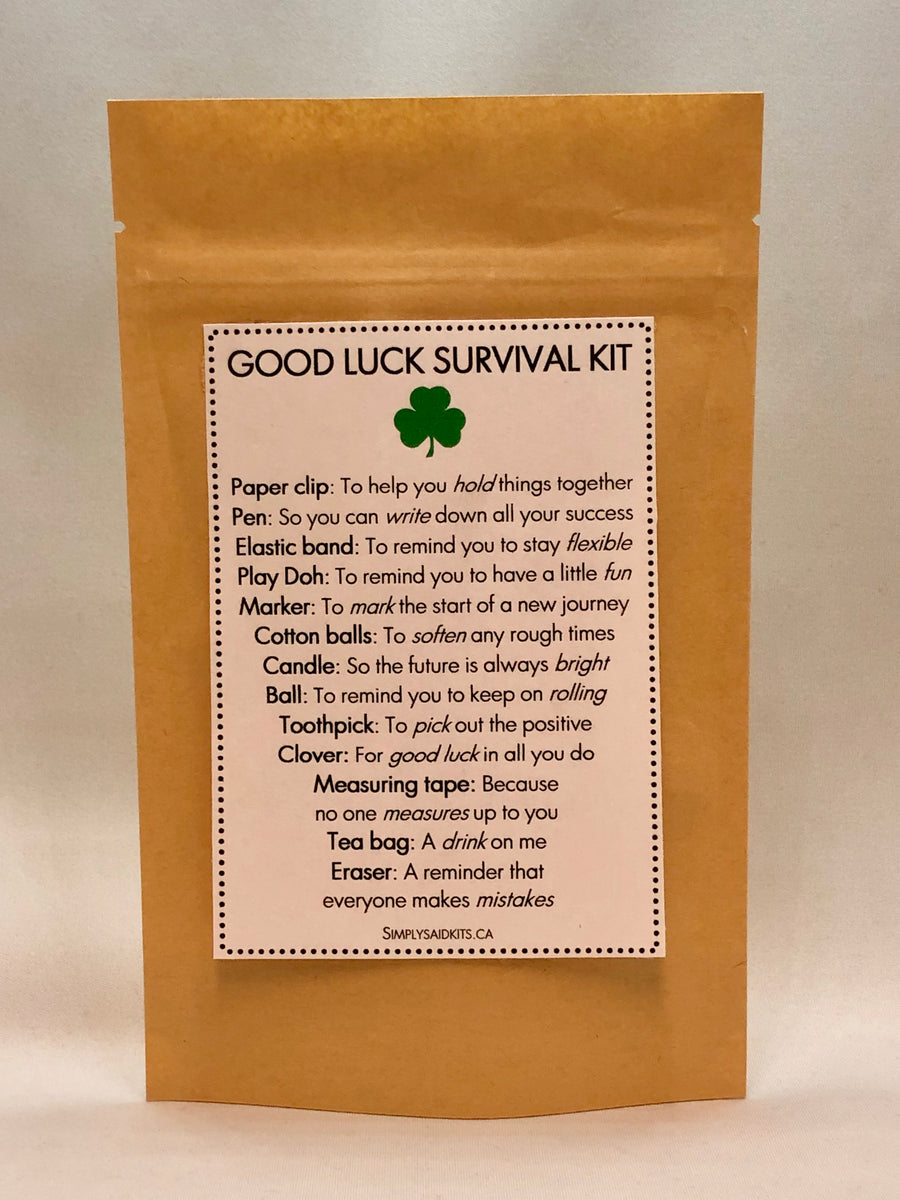 Good Luck Survival Kit – SimplySaidKits